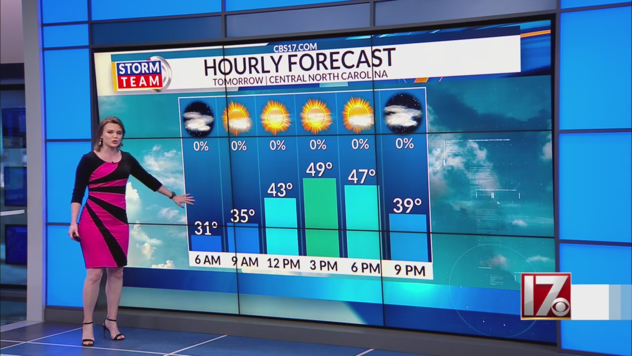 Rachel Duensing’s 11pm 3/18 forecast – CBS17.com