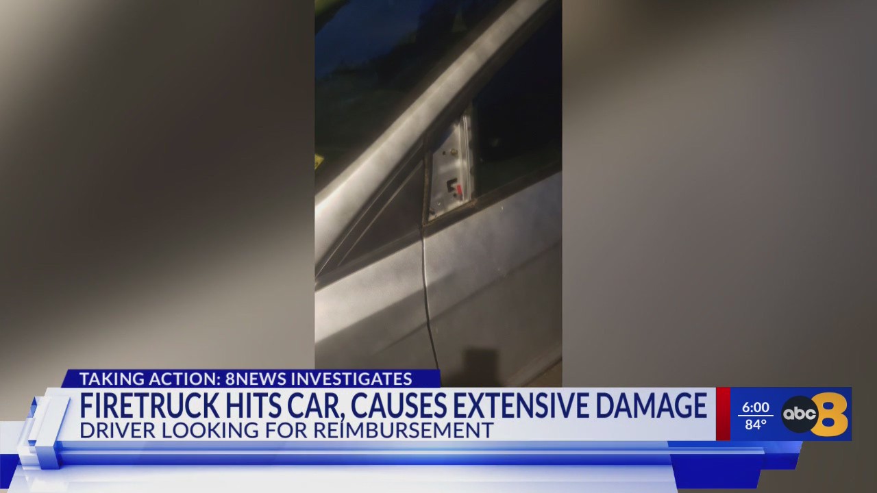 Richmond fire truck hits parked car, causes thousands in damage – WRIC ...