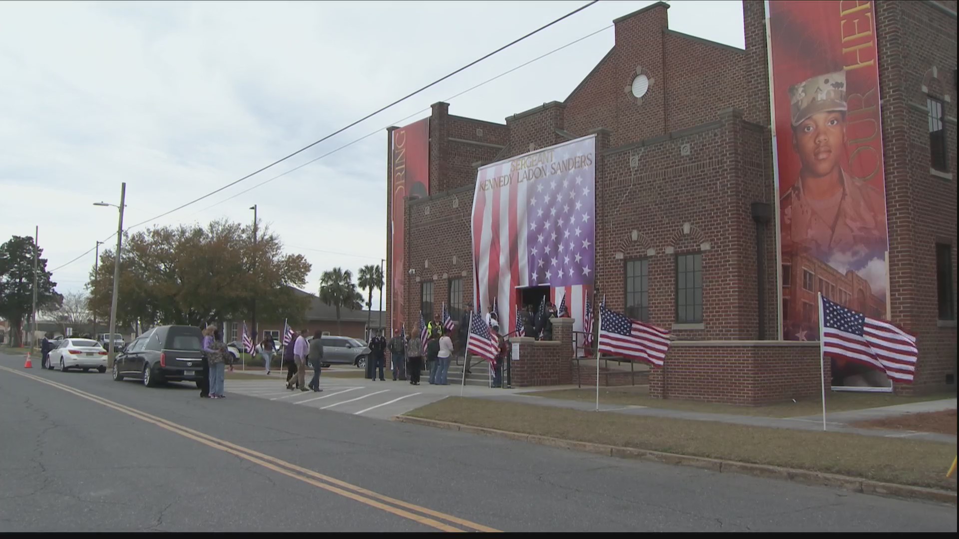 Friends, officials honor Sgt. Kennedy Sanders in Waycross – WSAV-TV
