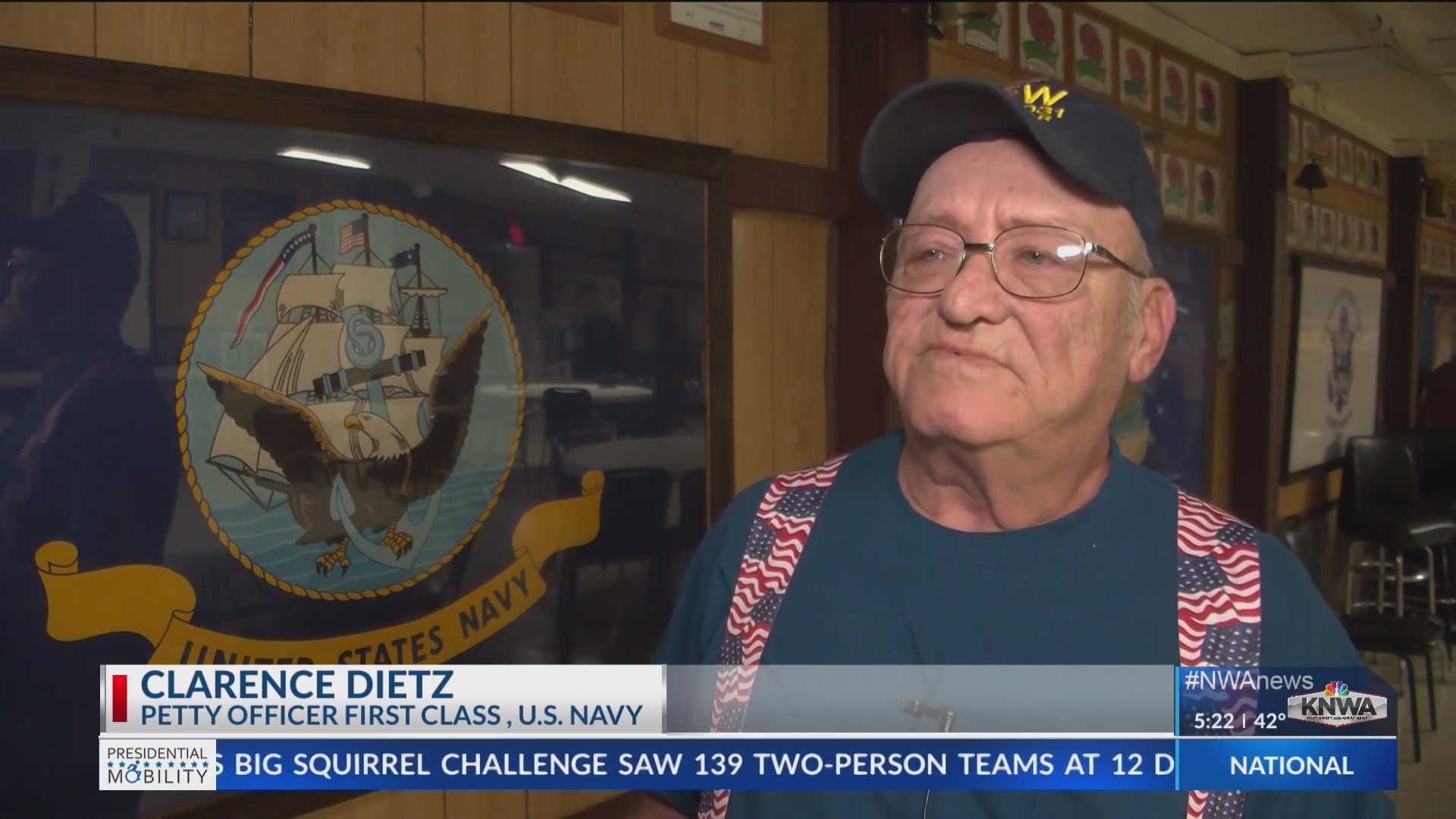 Navy veteran recognized by VFW – KNWA FOX24