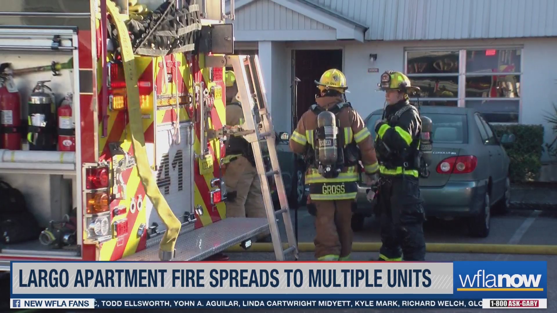 Largo apartment fire spreads to multiple units – WFLA