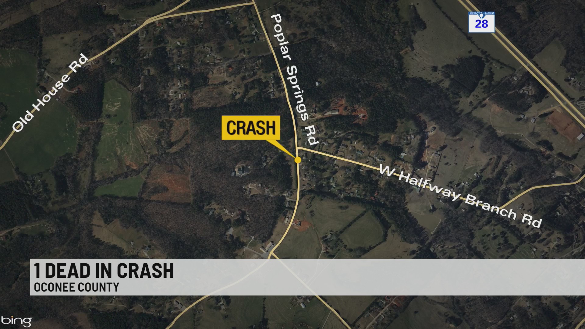 Man dies in single-car crash in Oconee Co. – WSPA 7NEWS