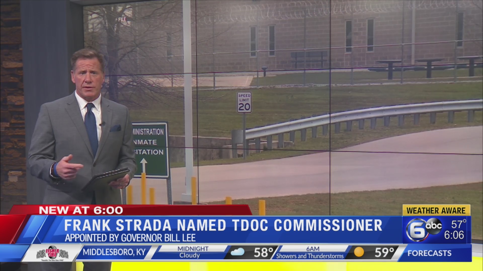 Frank Strada named TDOC Commissioner – WATE 6 On Your Side