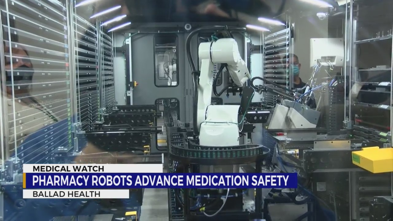 Ballad Health says new pharmacy dispensing robots will increase safety ...