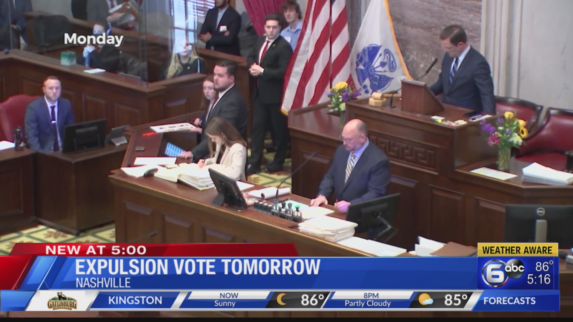 Expulsion vote for three Tennessee state representatives Thursday ...