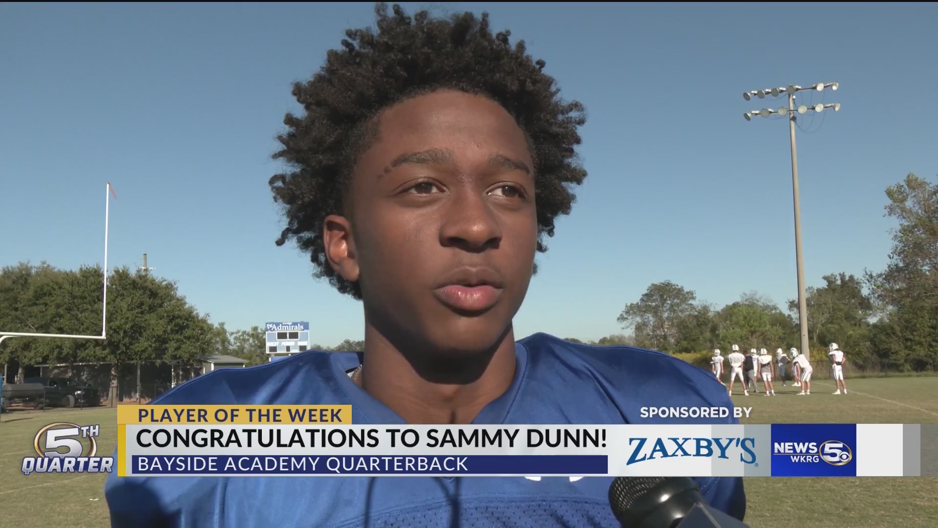 Zaxby’s Player of the Week: Bayside Academy QB Sammy Dunn – WKRG News 5