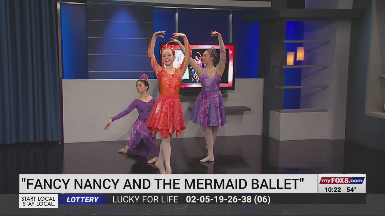 Greensboro Ballet previews performance of “Fancy Nancy and the Mermaid ...