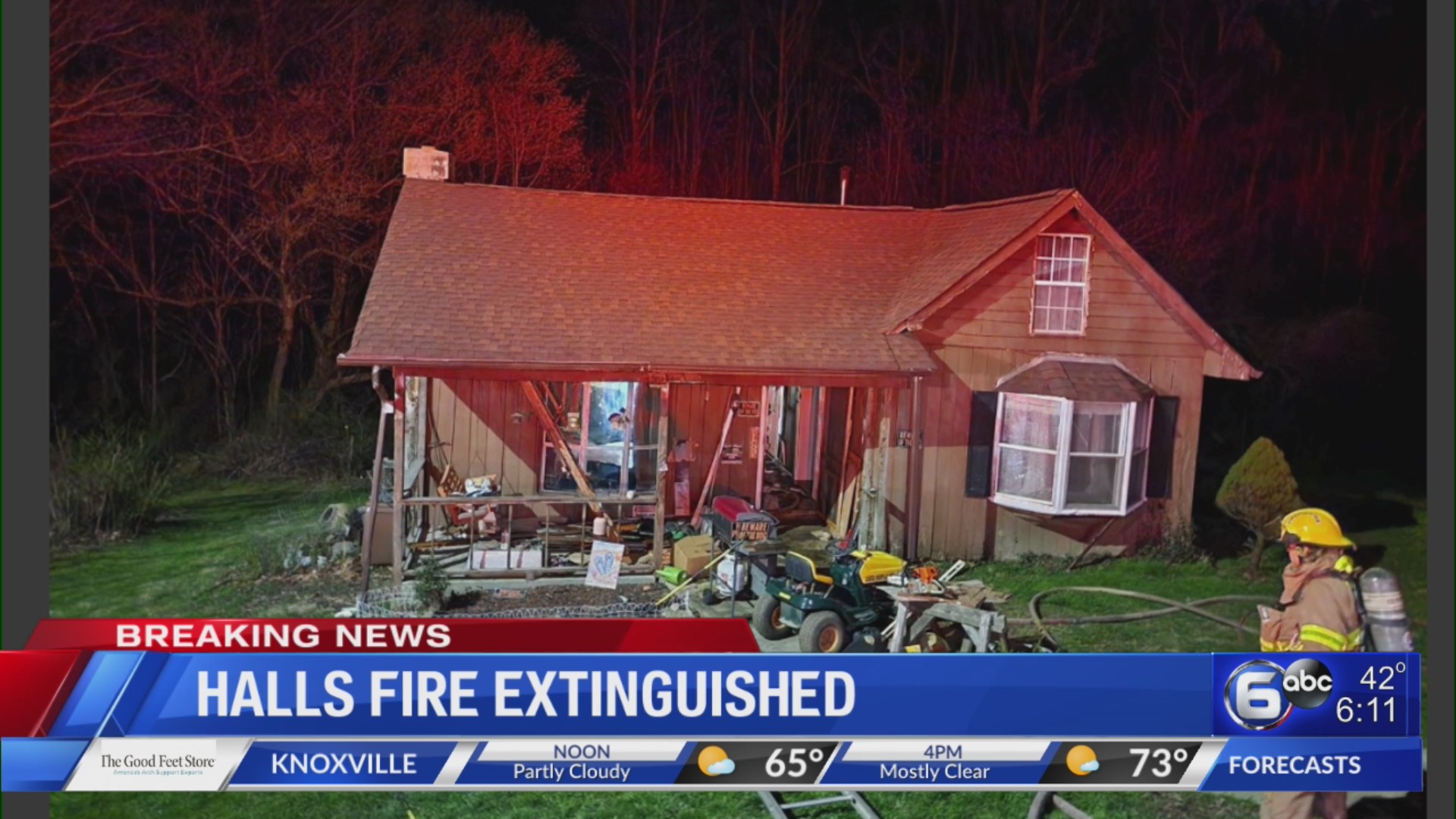 Halls house fire extinguished – WATE 6 On Your Side