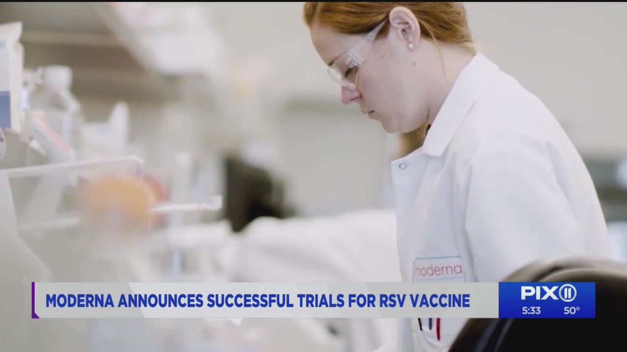 Moderna announces successful trials for RSV vaccine – PIX11