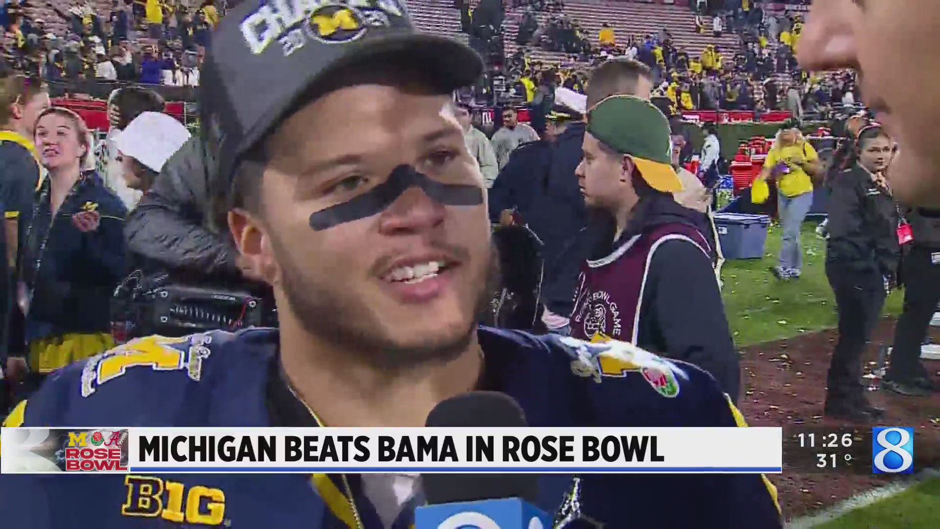 Michigan ‘proved ourselves right’ with Rose Bowl win – CBS17.com