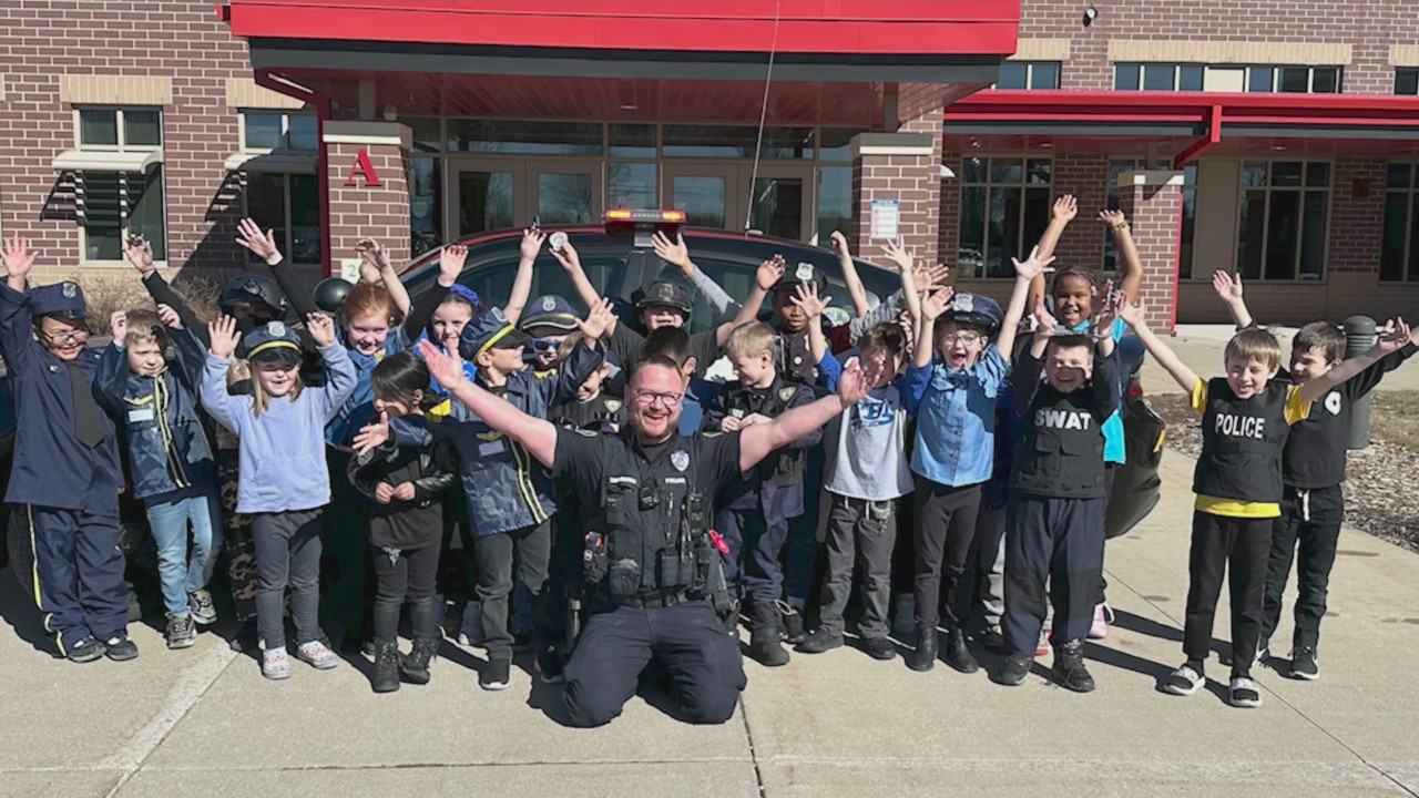 Shawano kids dress up as their favorite school resource officer – WFRV ...
