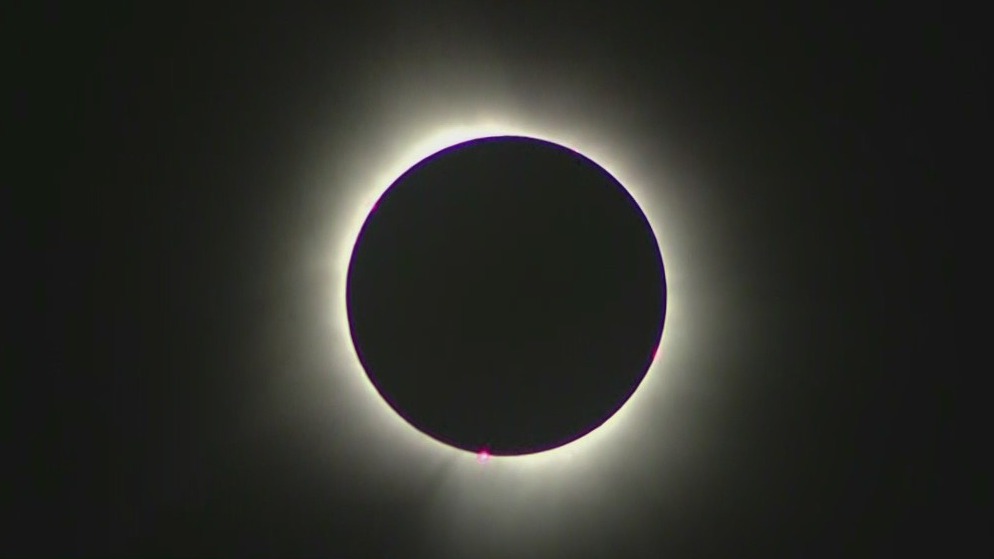 Solar flares, planets visible during total solar eclipse | NewsNation ...