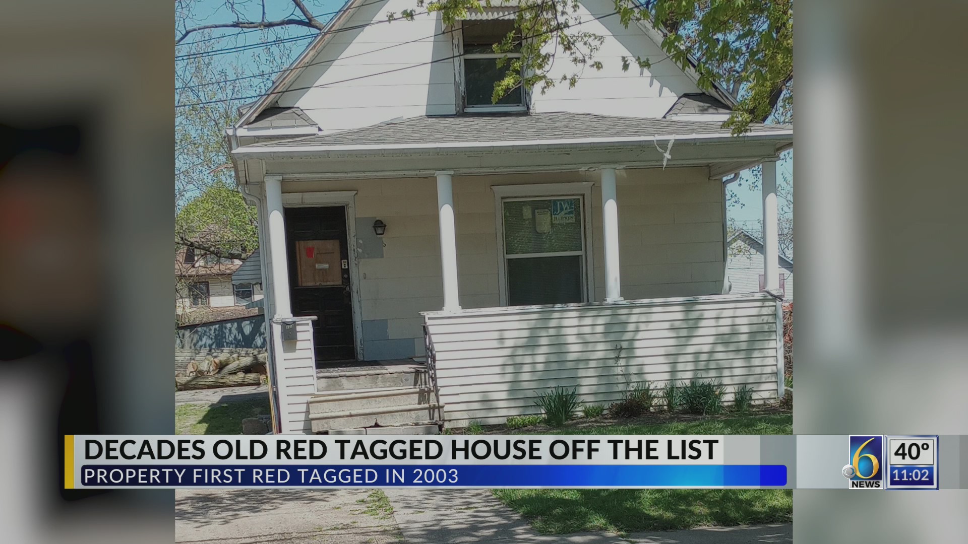 Decades old red tag house off the list – WLNS 6 News