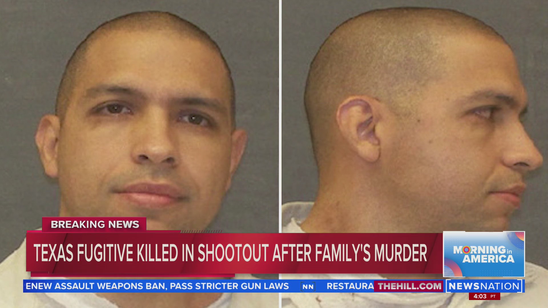Escaped Texas inmate Gonzalo Lopez shot, killed by police | Morning in ...