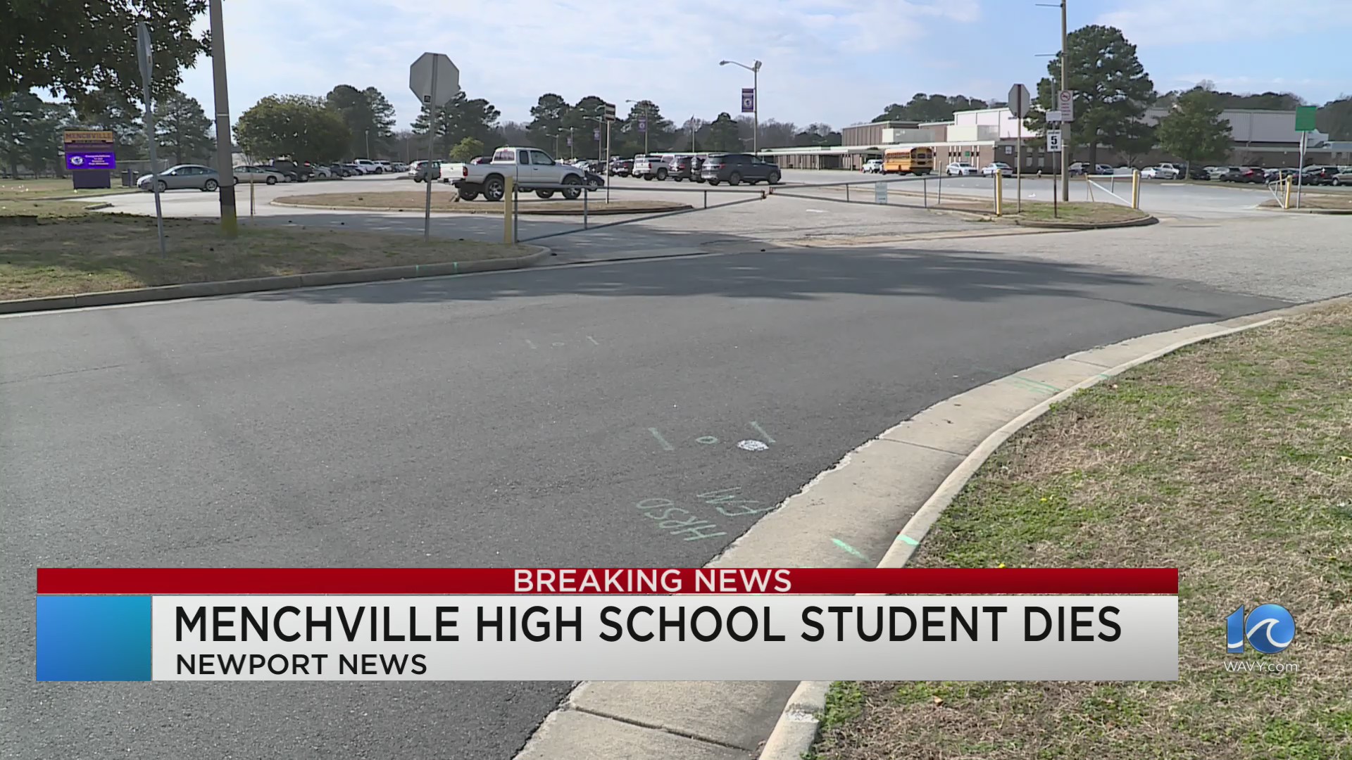 Menchville HS student dies after medical emergency – WAVY.com