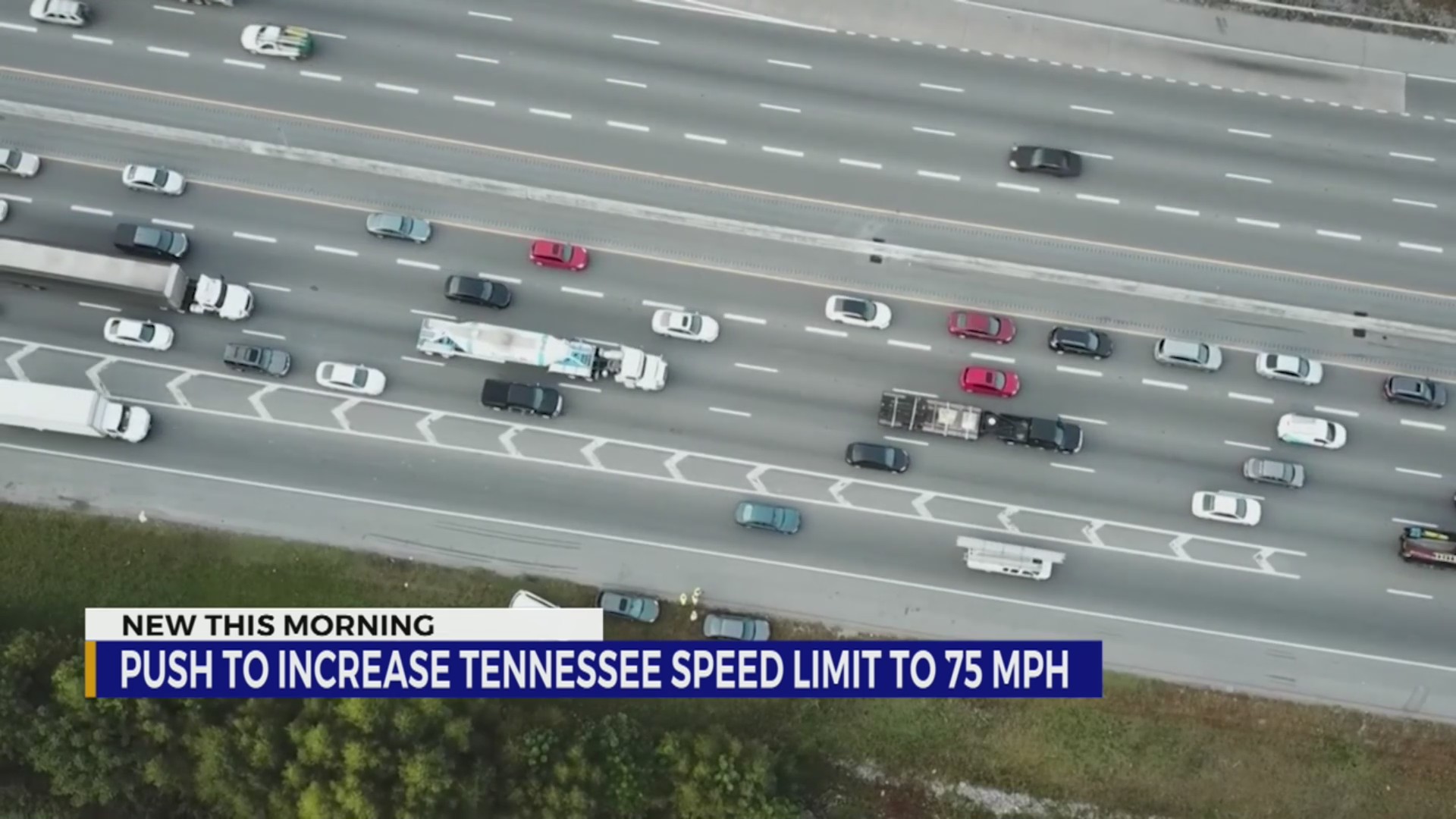 Push to increase Tennessee speed limit to 75 mph – WKRN News 2