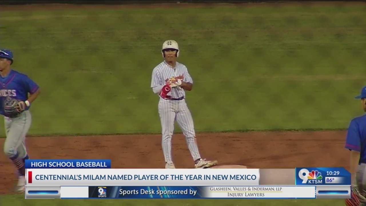 Centennial’s Steven Milam named player of the year in New Mexico | KTSM ...