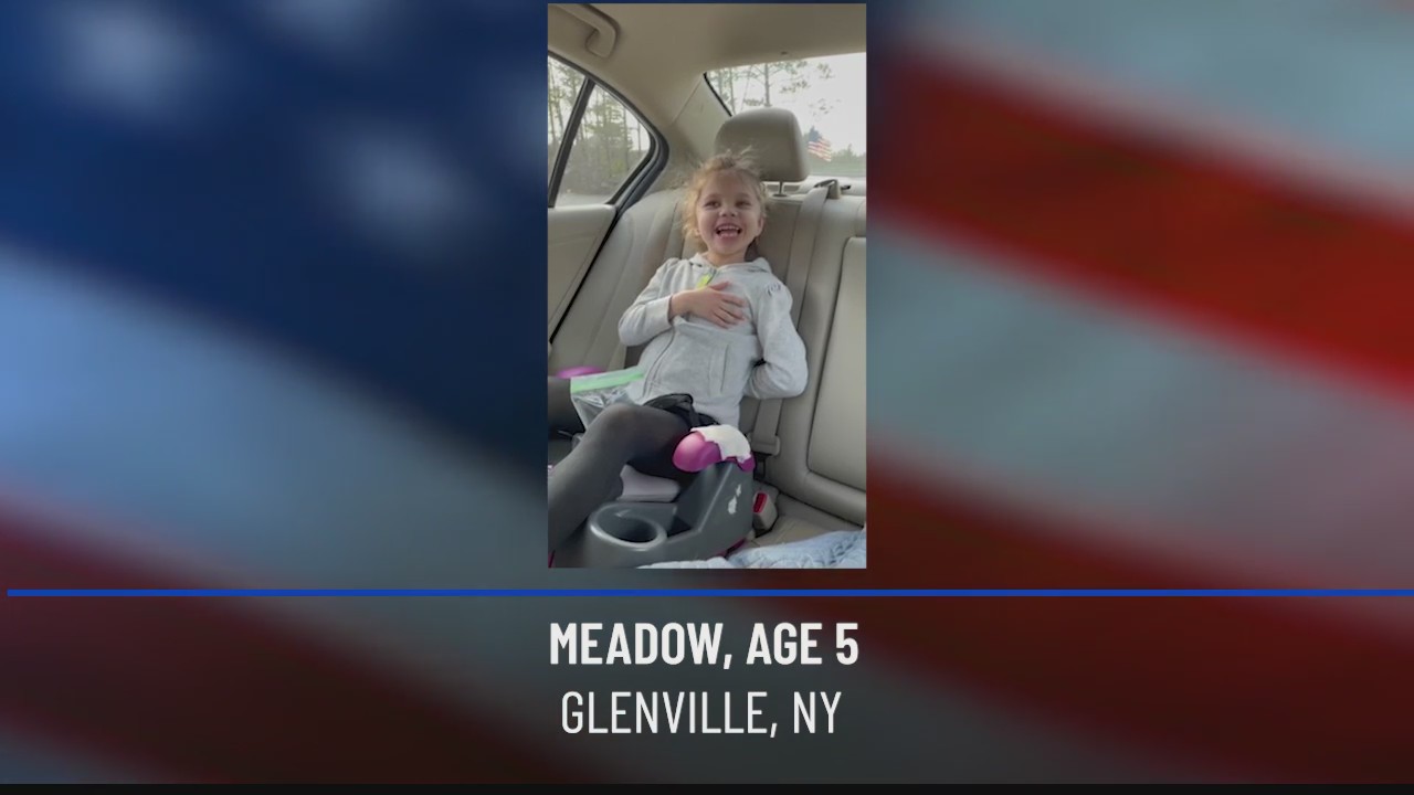 Meadow gives us our daily Pledge of Allegiance! – NEWS10 ABC