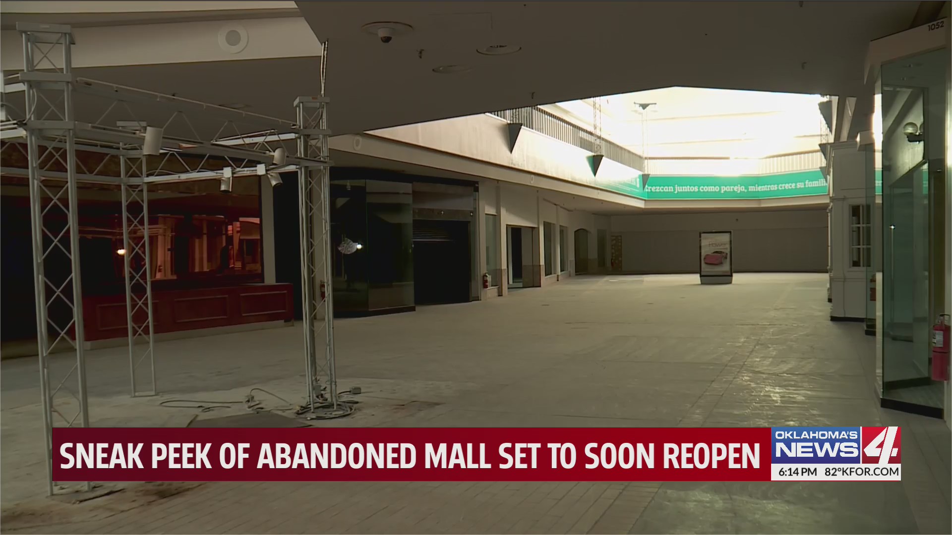 Sneak peek of abandoned mall set to soon reopen – KFOR.com Oklahoma City