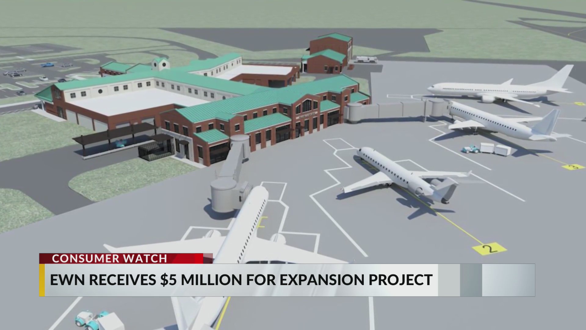 New Bern airport receives $5M federal grant to help with expansion – WNCT