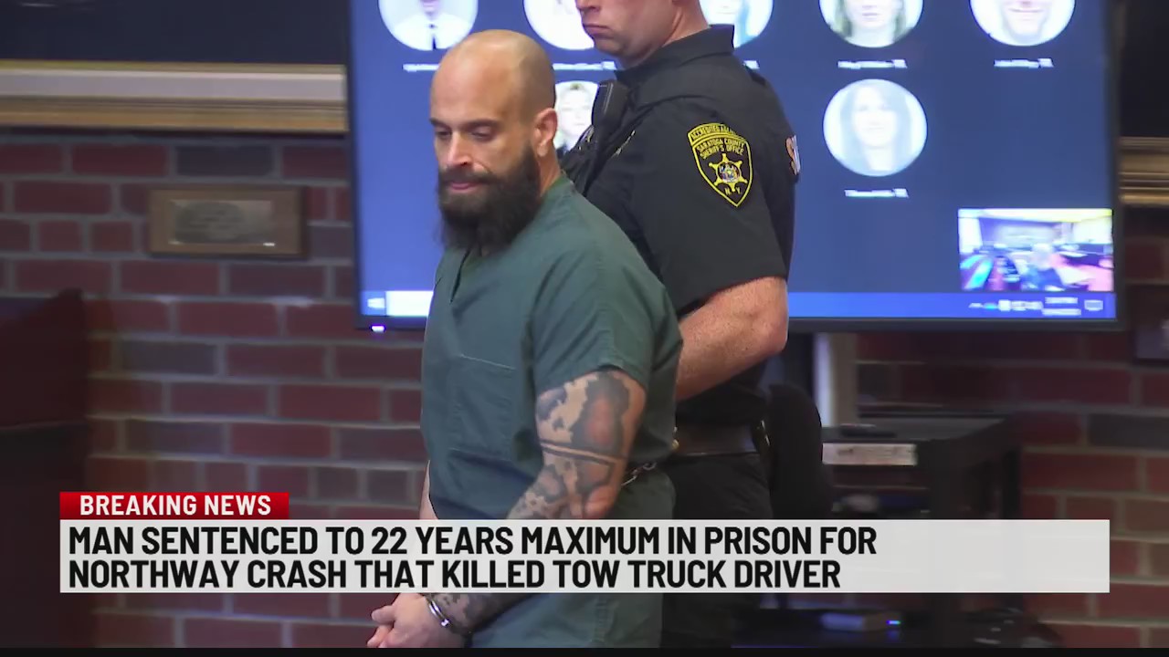 Moreau man sentenced in Northway crash that killed tow truck driver ...