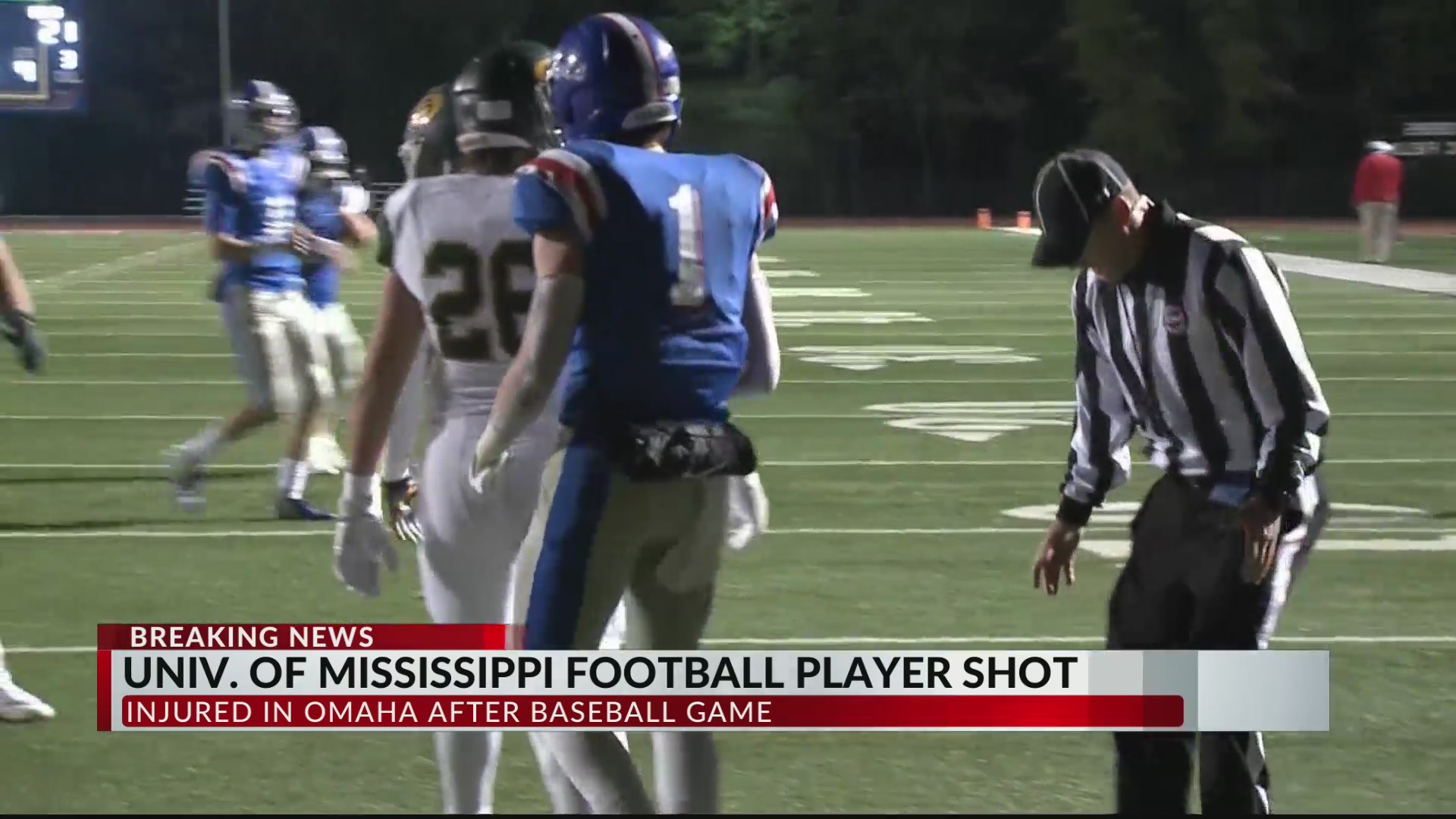 University of Mississippi football player shot following College World ...