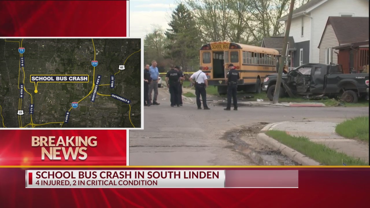 School bus crashes in Ohio with children on board – NBC4 WCMH-TV