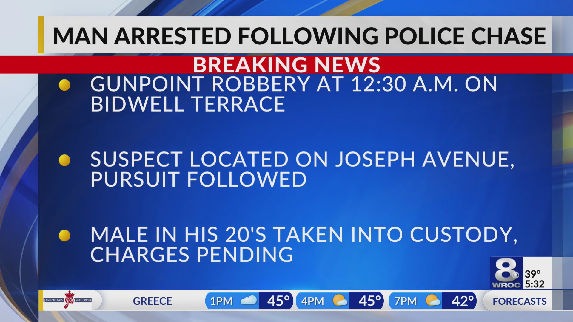 RPD: Gunpoint robbery and police chase end in arrest on Ridgeway Ave ...