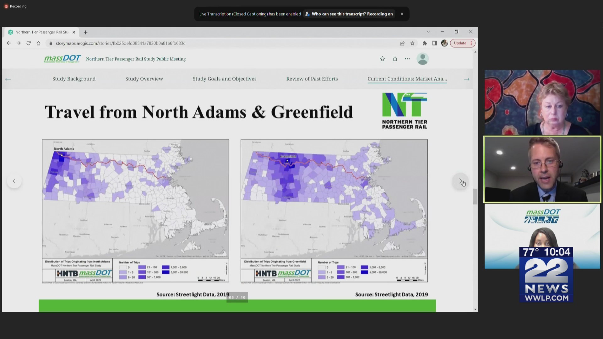 MassDOT provides new information on Northern Tier Passenger Rail Study ...