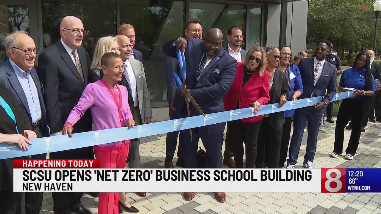 SCSU opens ‘net zero’ business school building – WTNH.com