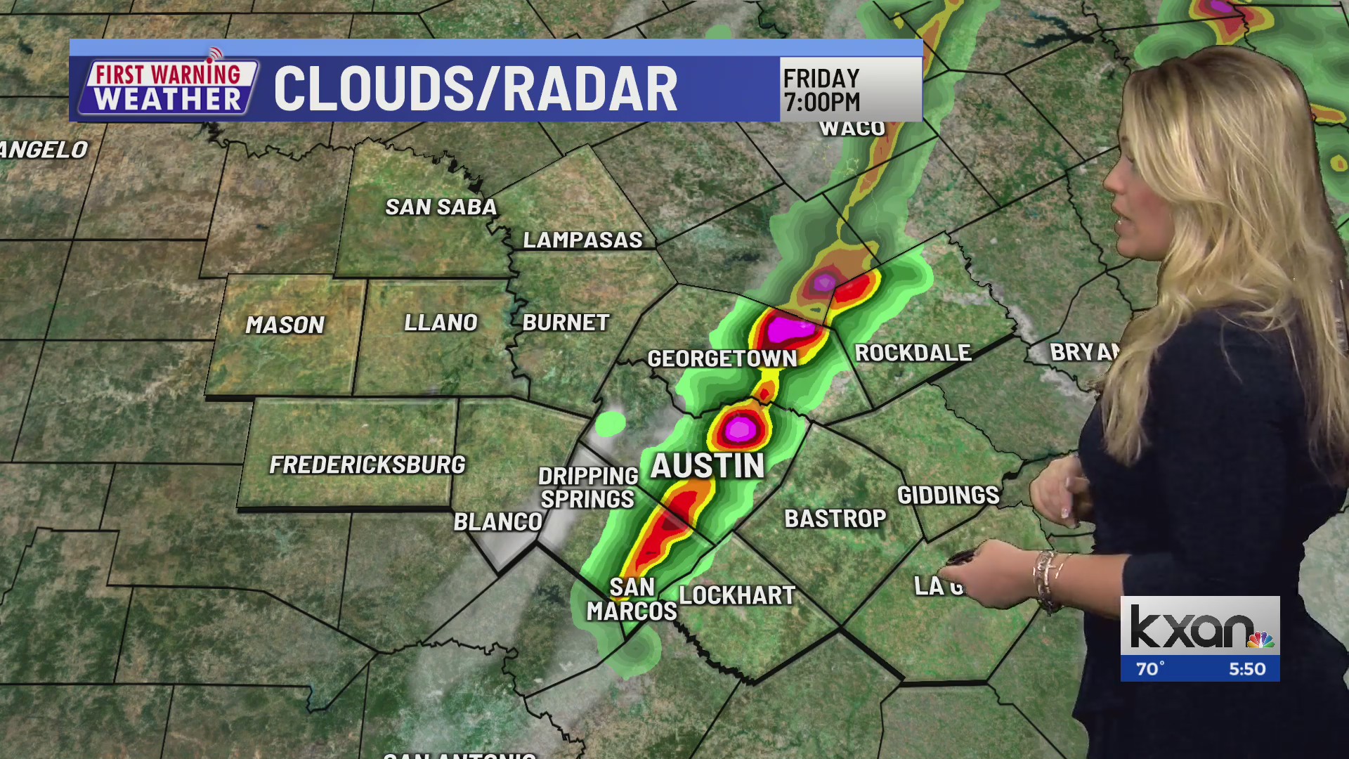 First Warning Weather with Kristen Currie – KXAN Austin