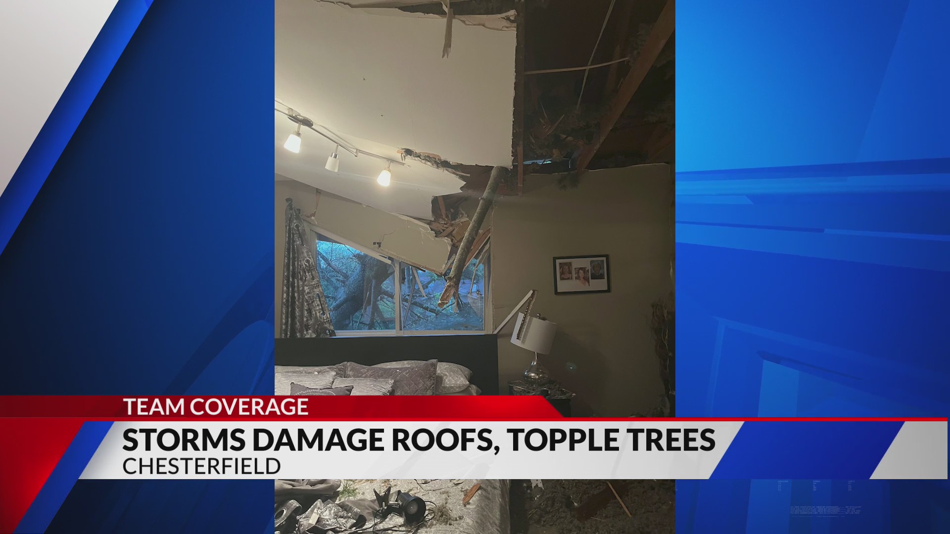 Chesterfield hit during first round of storms, leaving damage – FOX 2