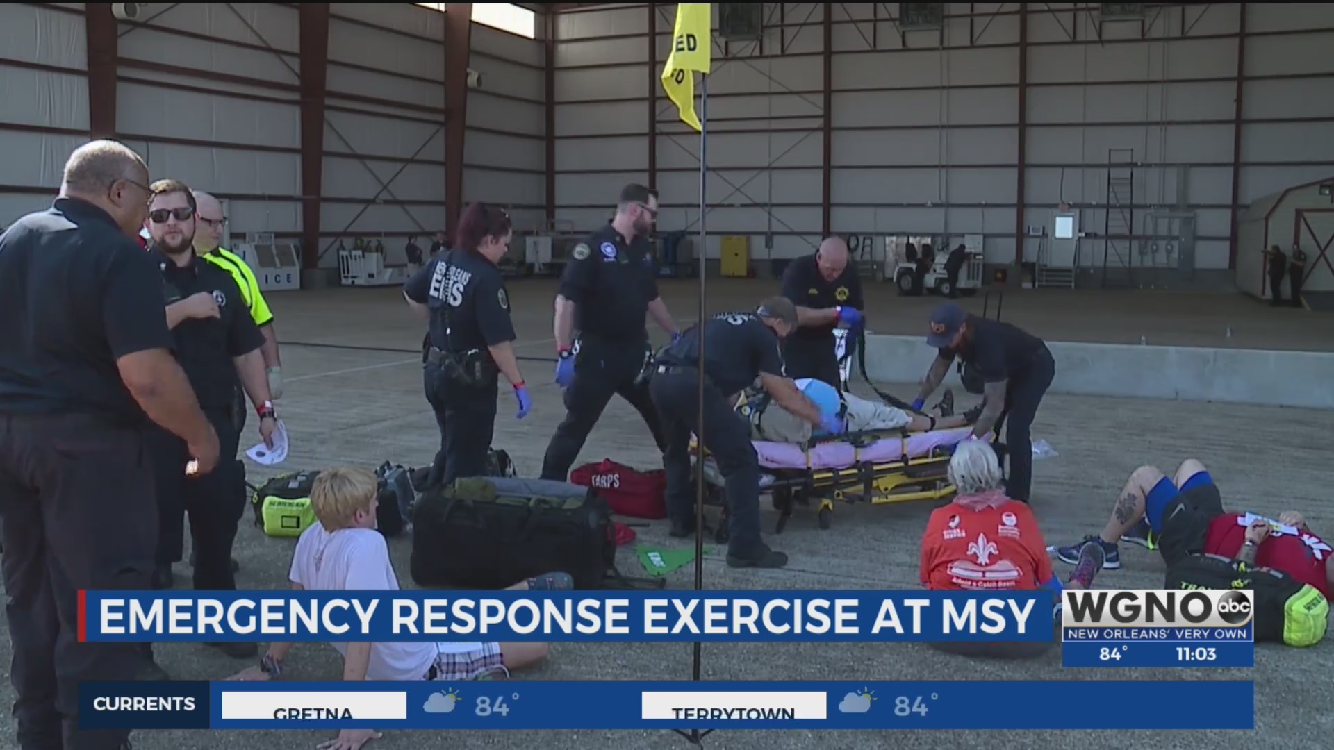 MSY emergency response exercise – WGNO