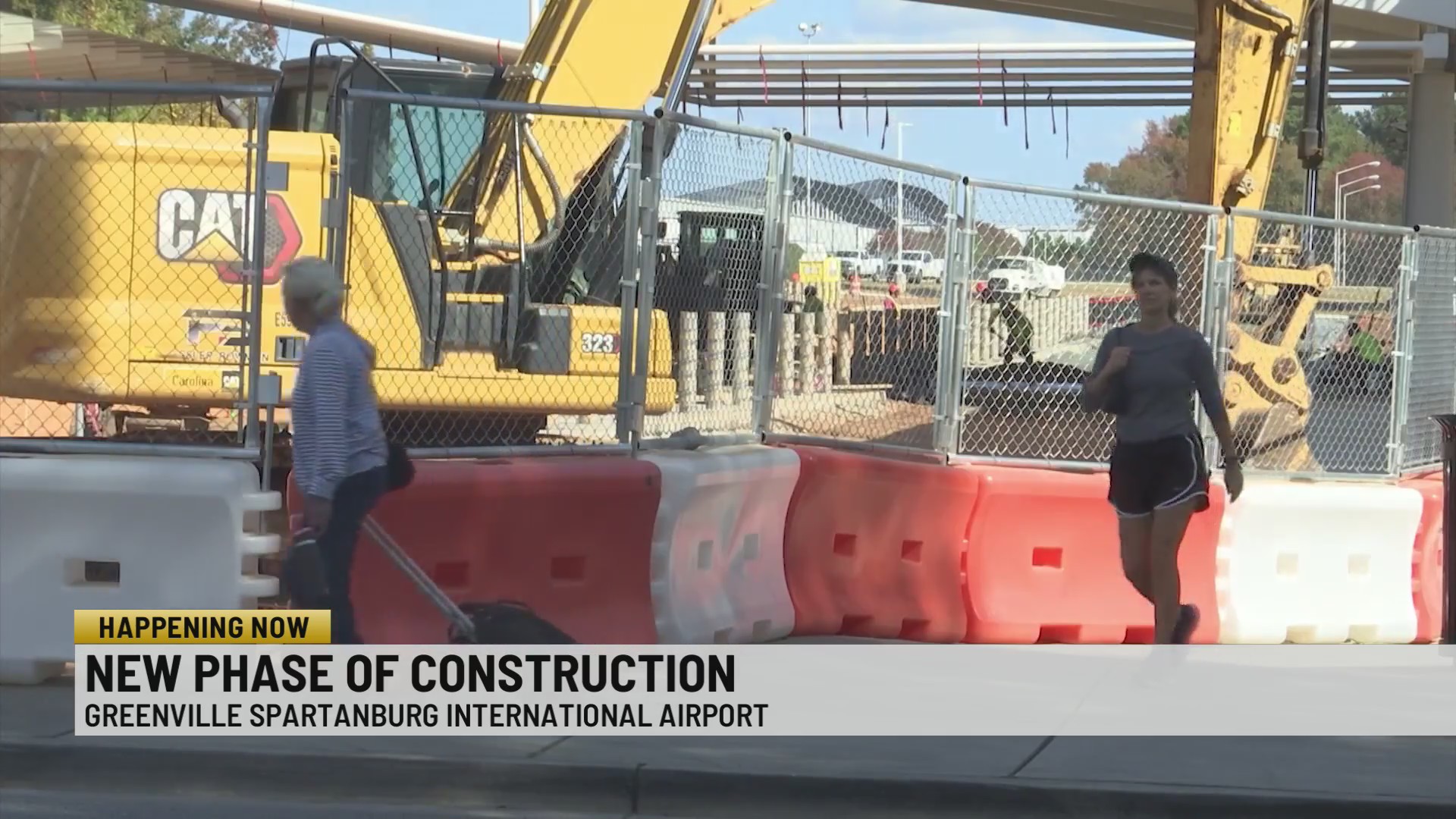 New phase of construction at GSP Airport will impact holiday travelers ...
