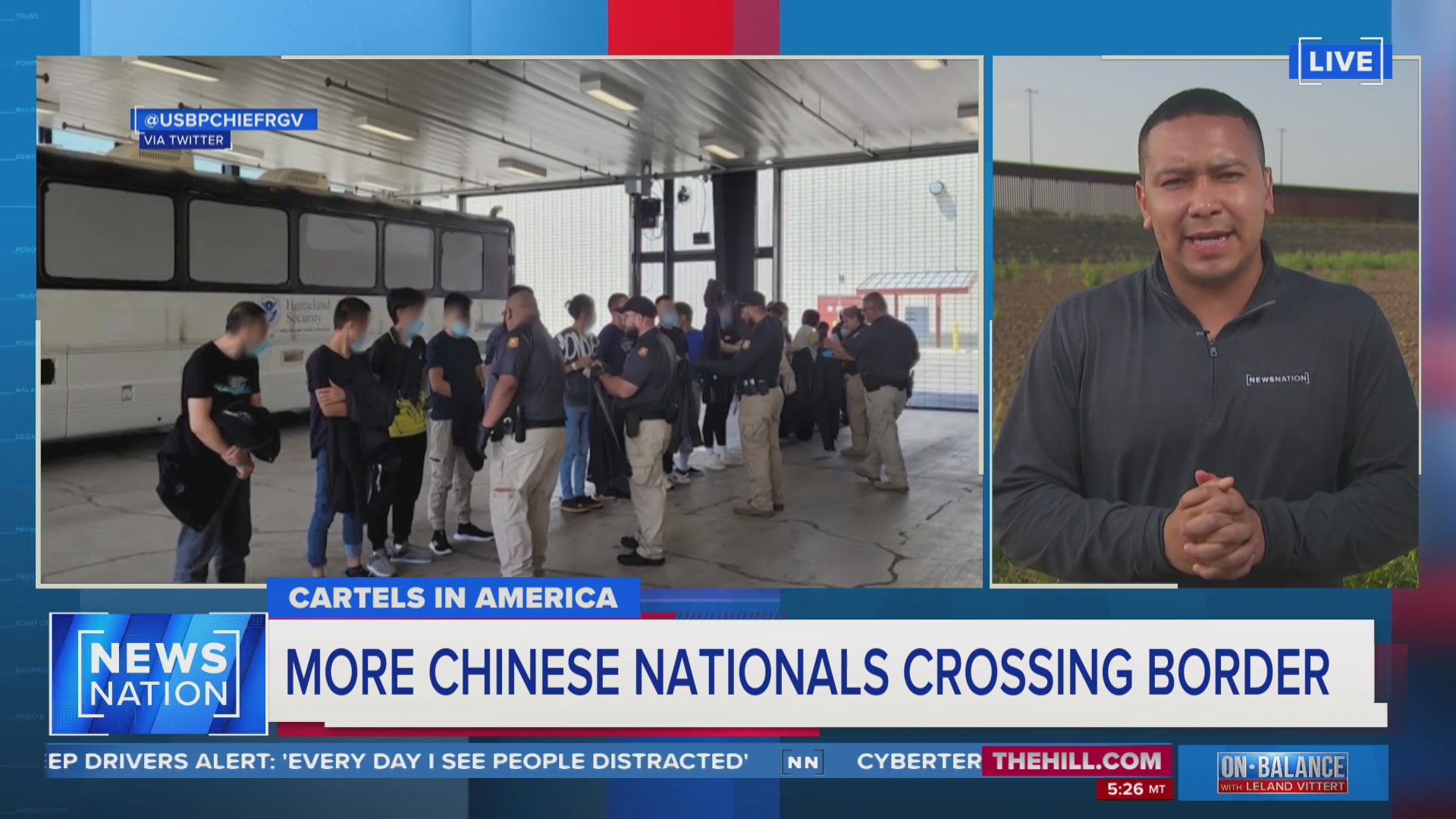 Rise in Chinese nationals crossing US southern border | On Balance ...
