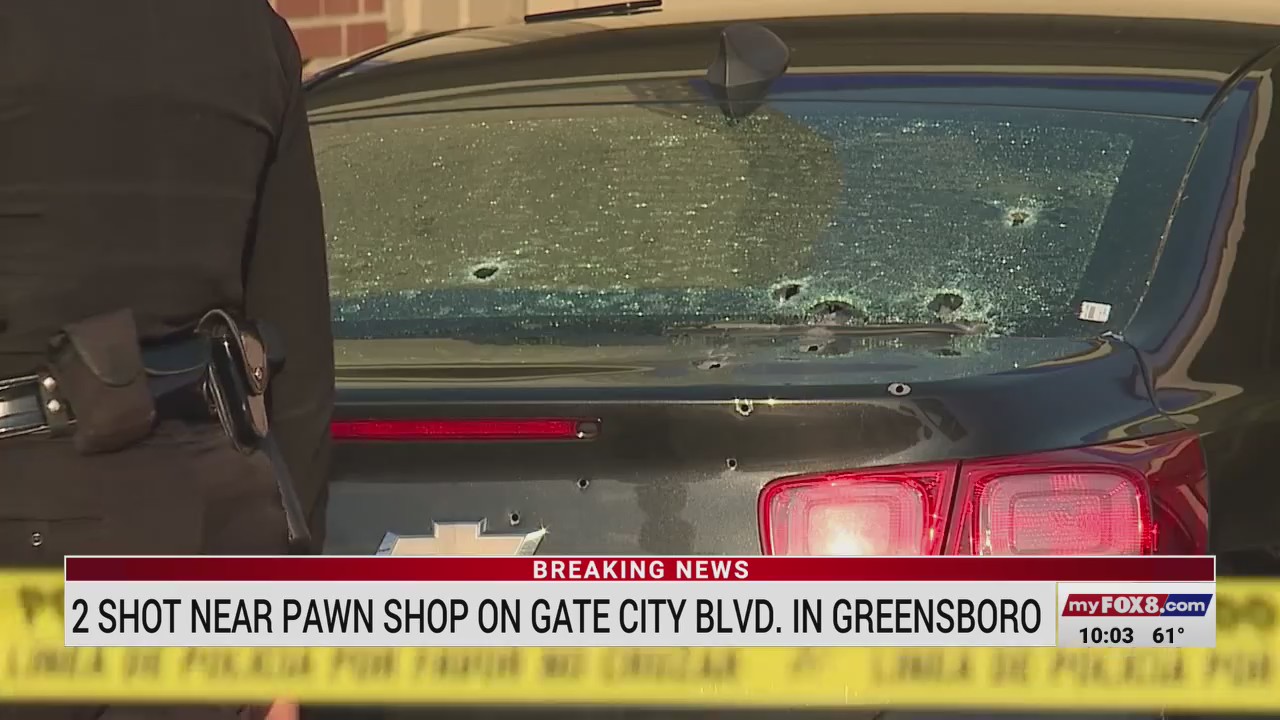 2 shot near pawn shop on Gate City Boulevard in Greensboro – FOX8 WGHP