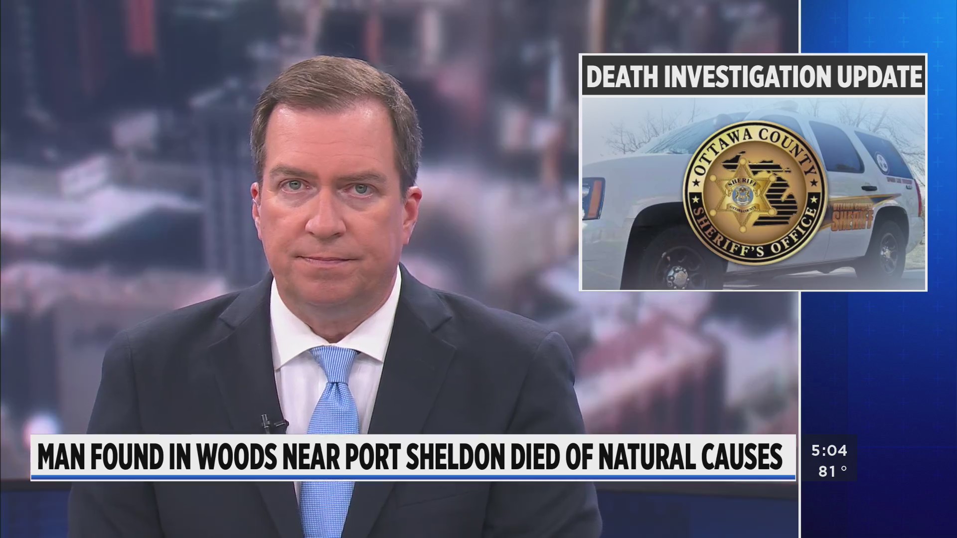 Man’s body found in woods near Port Sheldon – WOODTV.com