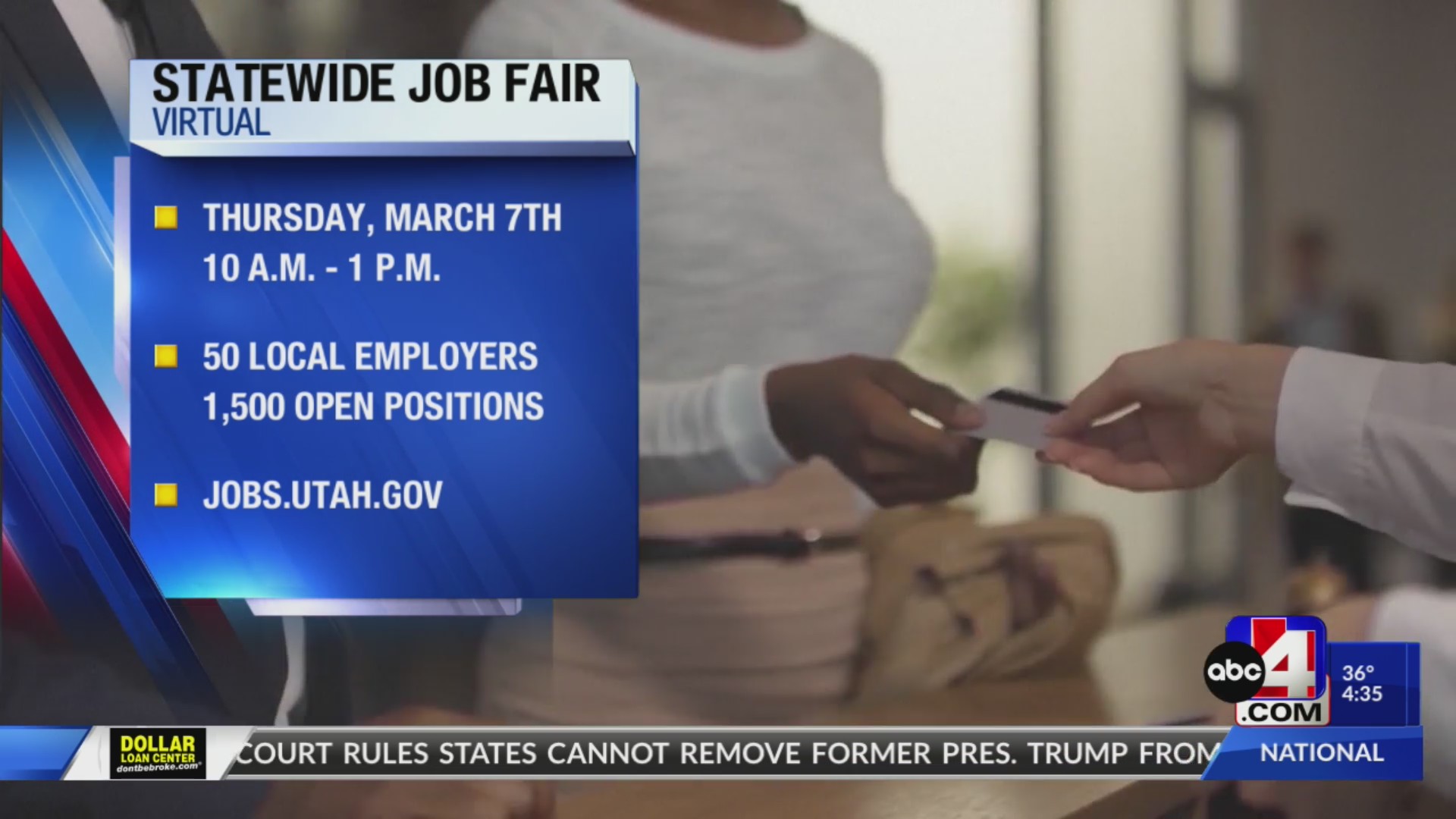 Nearly 1,500 positions available in statewide virtual job fair – ABC4 Utah