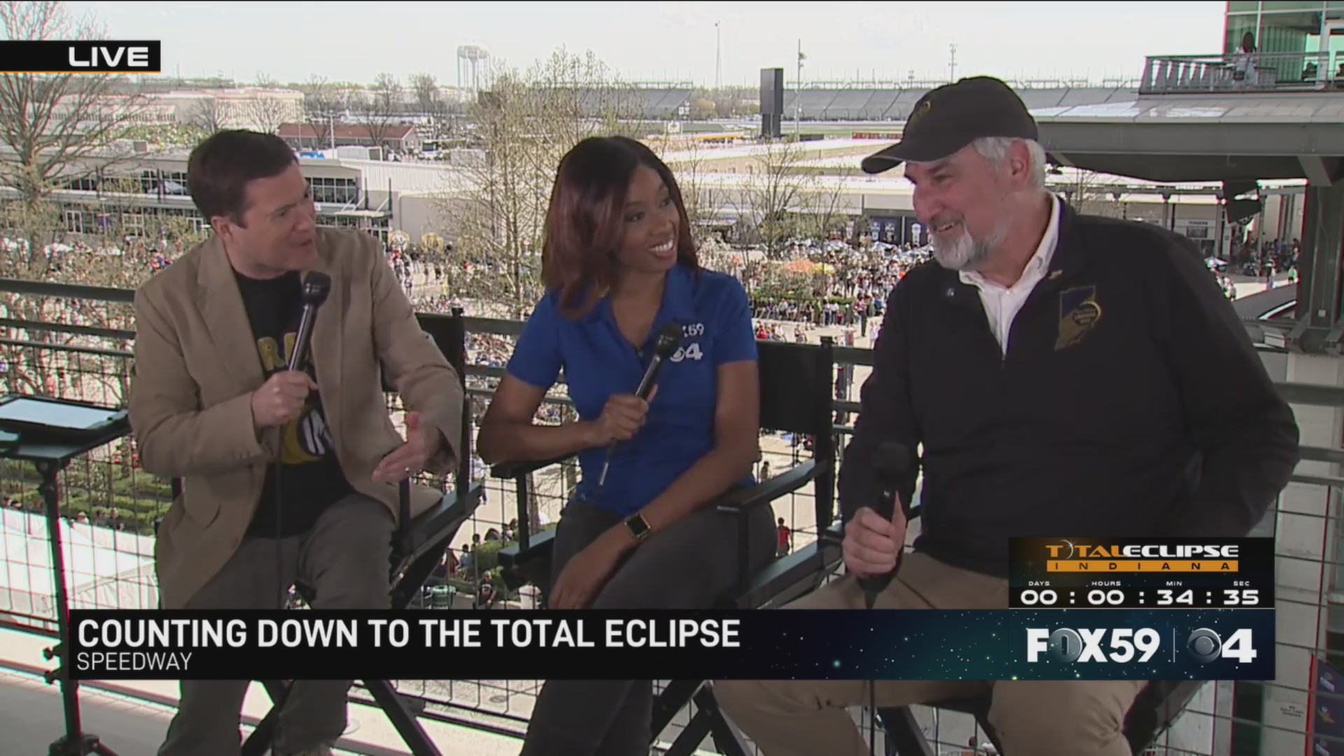 Indiana Governor Eric Holcomb talks about the eclipse’s impact on the ...