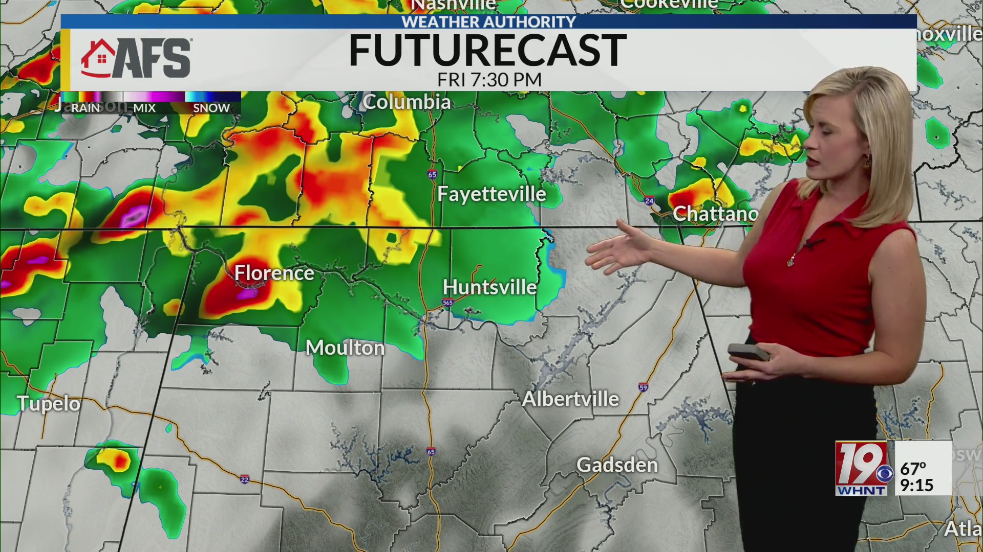 9 p.m. Main Weather | March 30, 2023 – WHNT.com
