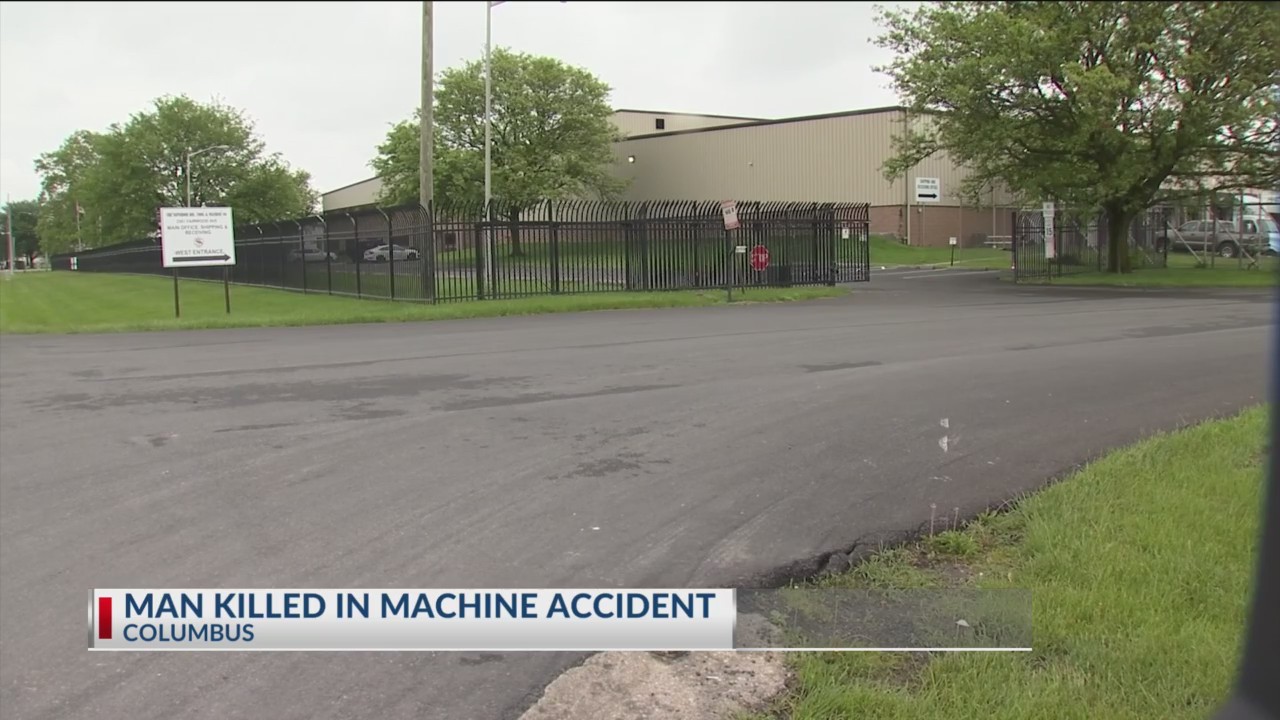 Man dead after getting stuck in machine at south Columbus factory ...