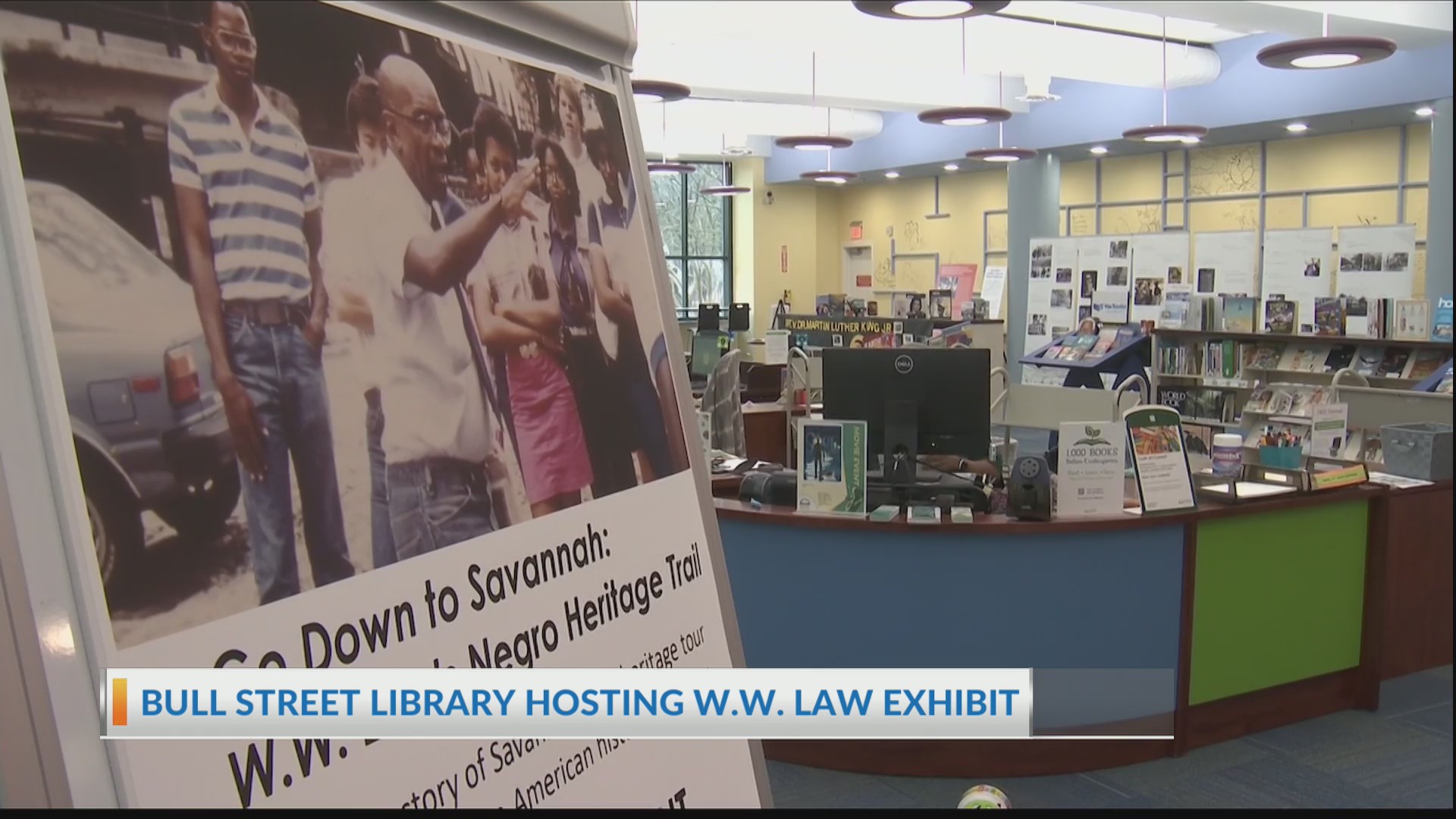 Bull Street Library hosts W.W. Law Heritage Trail – WSAV-TV