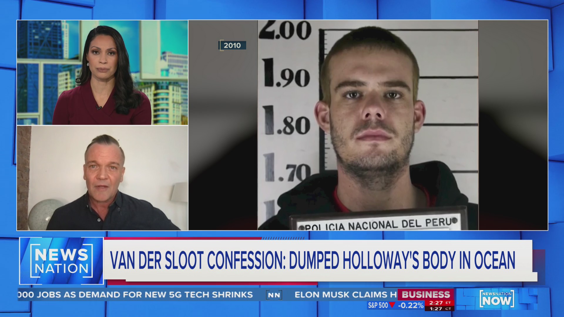Joran van der Sloot confesses to killing Holloway, dumping body ...