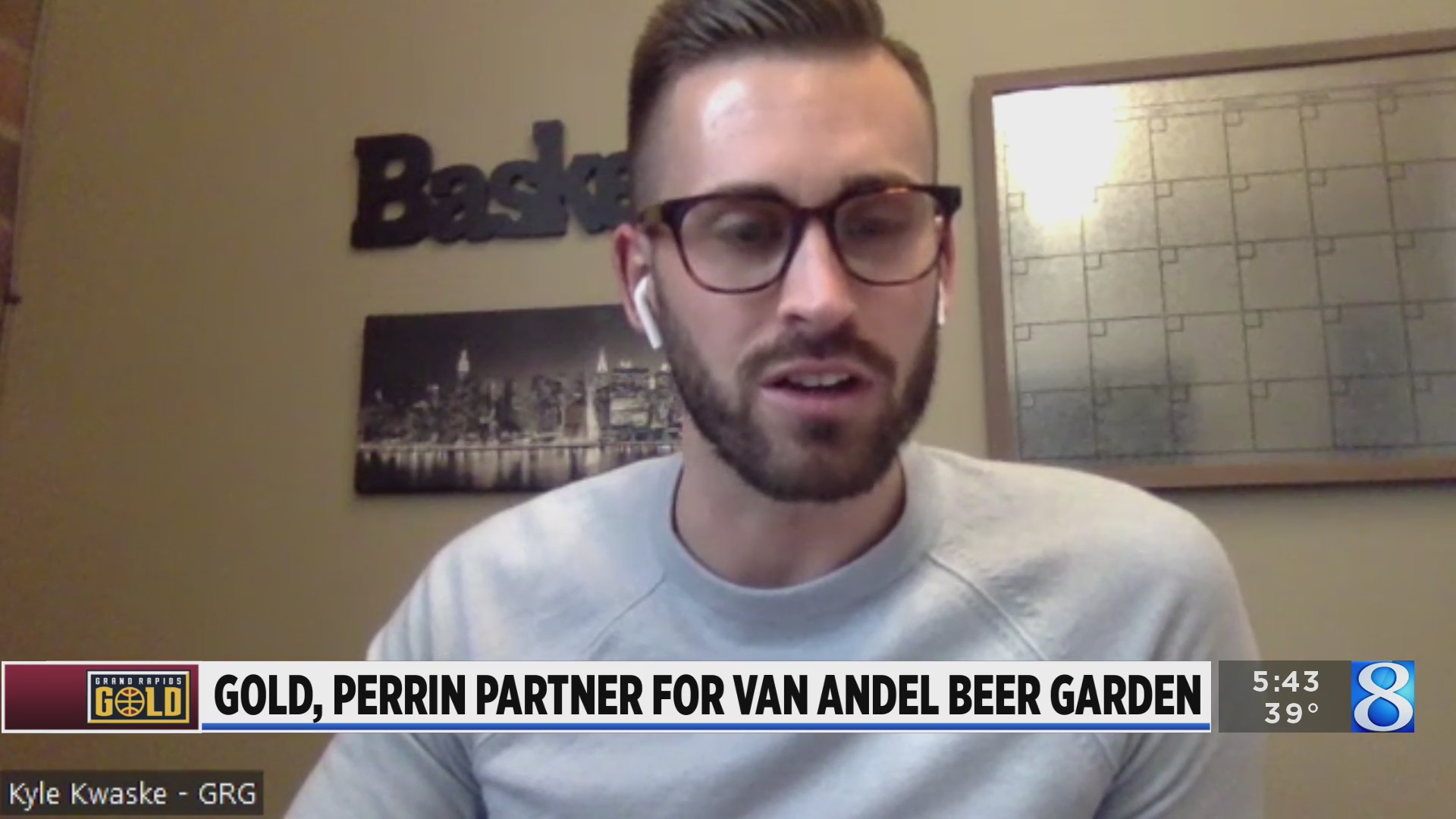 Gold, Perrin partner for Van Andel beer garden – WOODTV.com