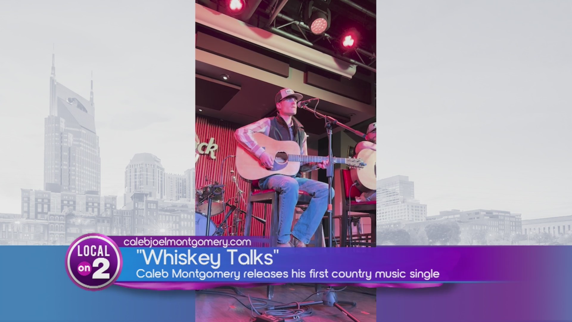 Caleb Montgomery releases his first single “Whiskey Talks” – WKRN News 2