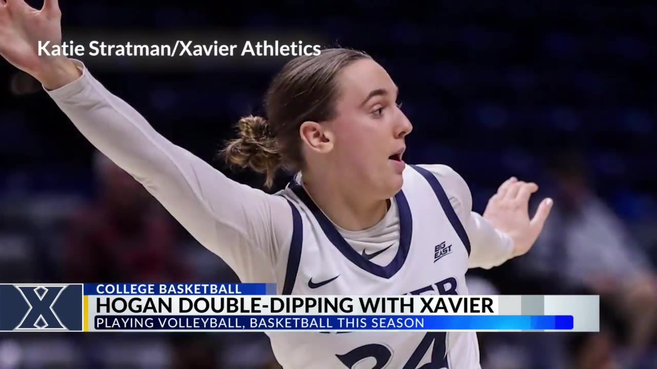 Bishop Dwenger grad Delaney Hogan double-dipping with Xavier volleyball ...