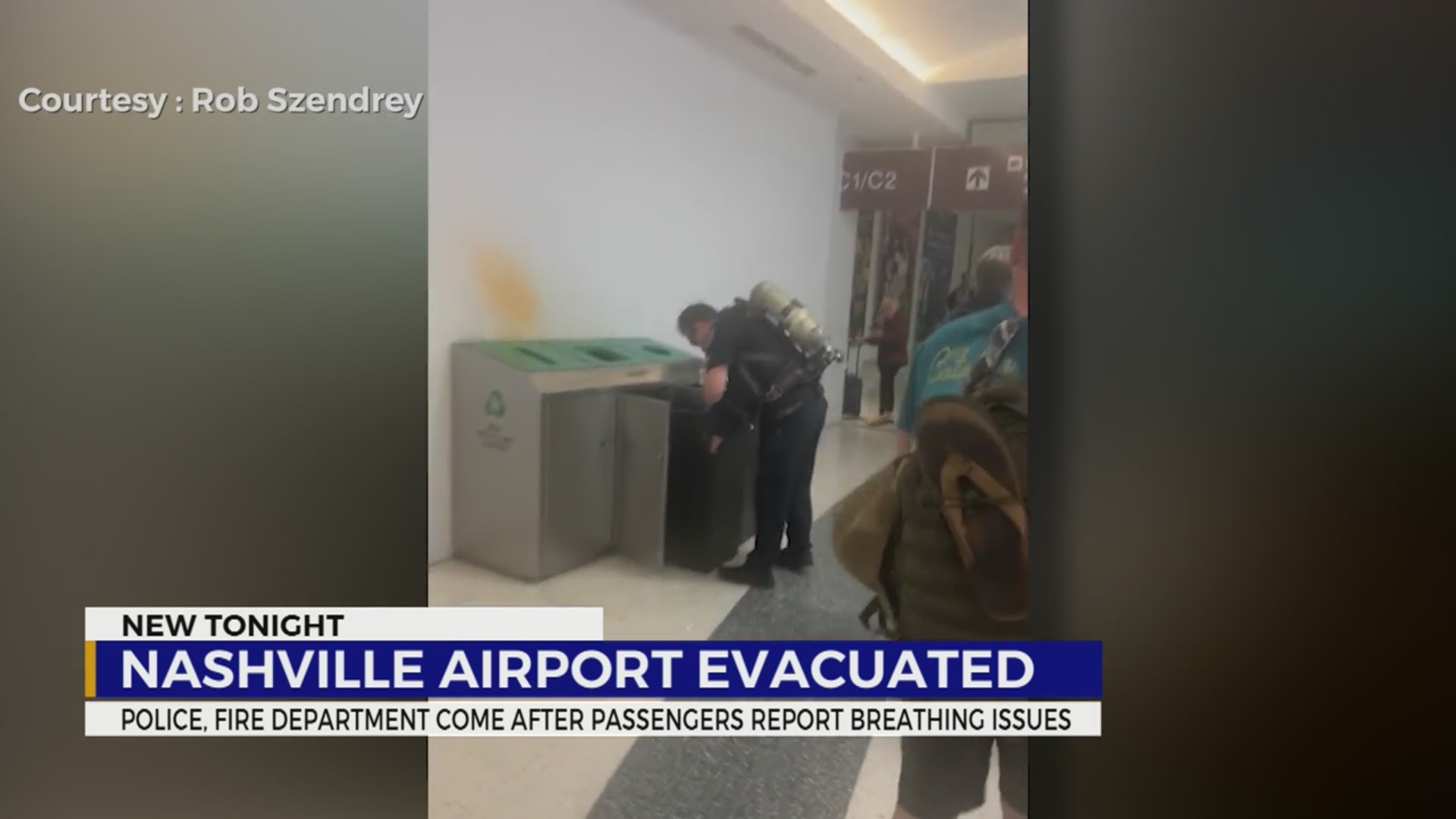 Part of Nashville Airport evacuated due to ‘noxious odor’ from solvent ...