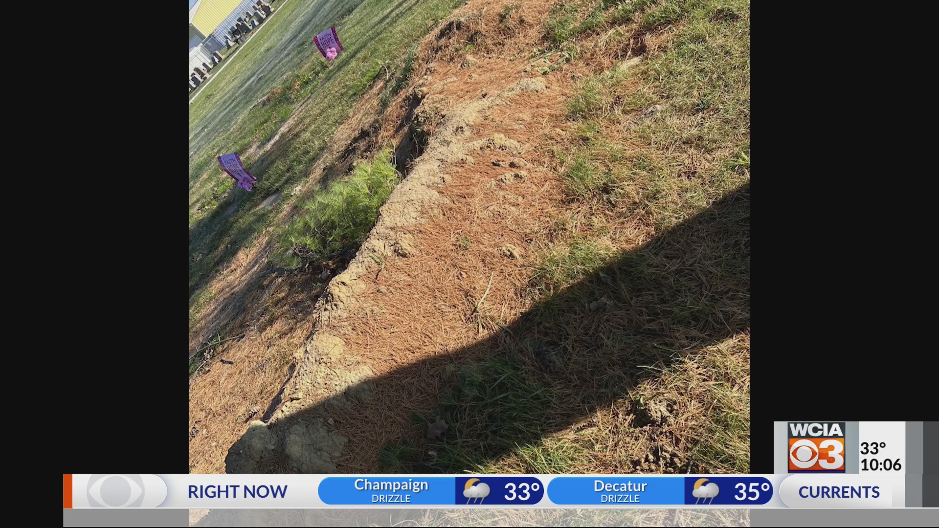 Pictures show mound of dirt left on gravesites; cemetery says ‘it’s ...