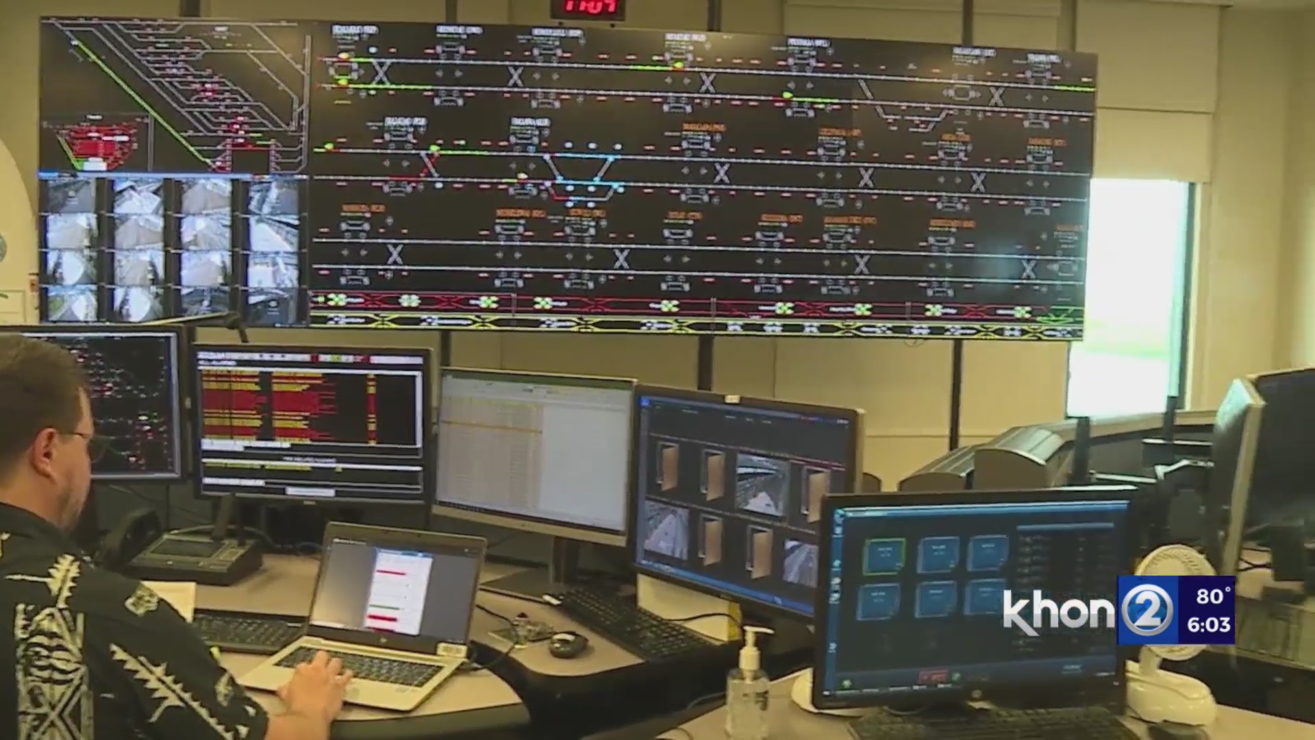 An inside look at the rail Operations Control Center – KHON2