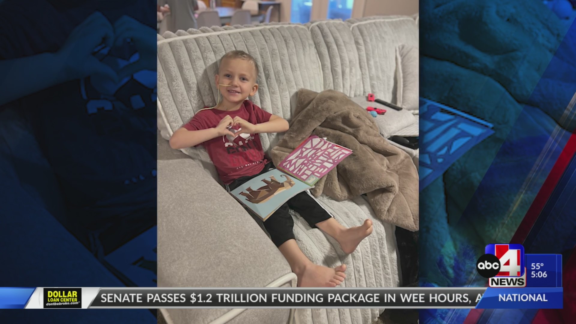 5-year-old Utah boy with rare cancer supported by Red Cross and donors ...